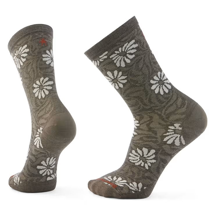 Smartwool Everyday Floral Zero Cushion Crew Socks - Women – Vertical ...